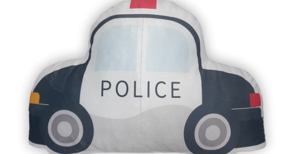 Decorative Police Car Pillow